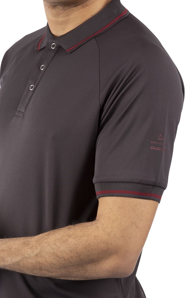 Trespass T-Shirt Bonington - Male Polo Top Tp100 Dark Grey | eBay