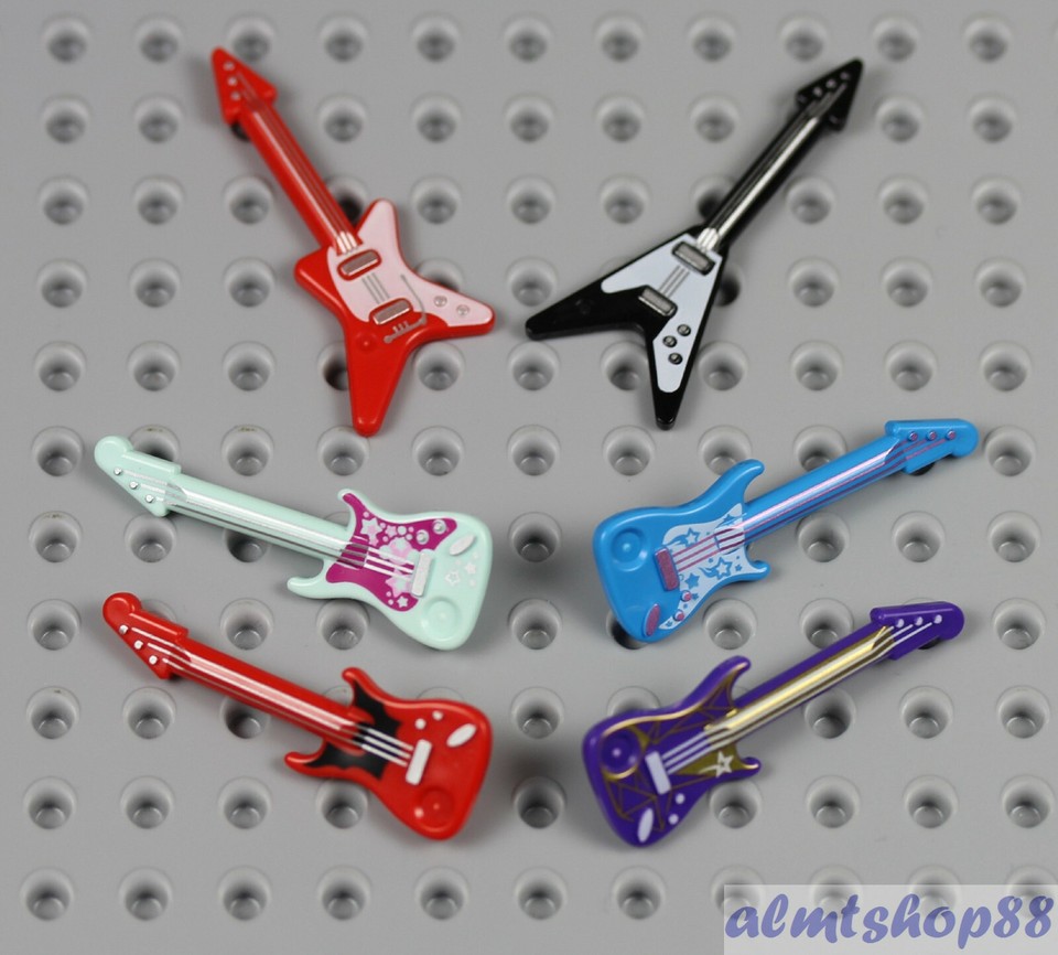 LEGO - Musical Instruments - PICK YOUR ITEMS - Rock Band Minifigure ...