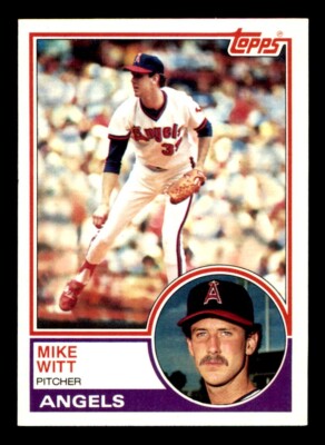 1983 Topps Baseball #53 Mike Witt EX/MT or Better *cc1 | eBay