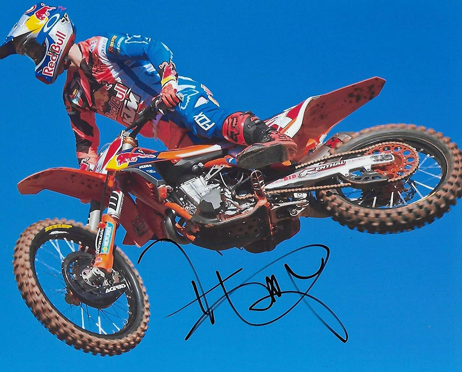 Ryan Dungey Motocross Supercross Signed 8X10 photo picture autograph ...