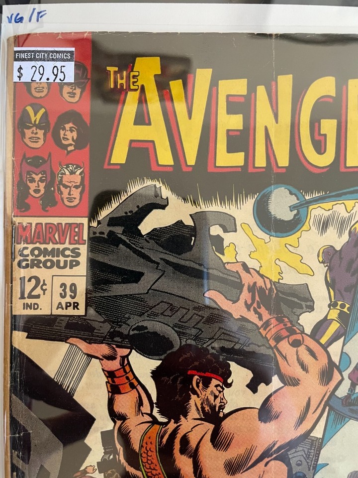 Avengers #39 - Hercules 1967 Marvel Comics | eBay Australia
