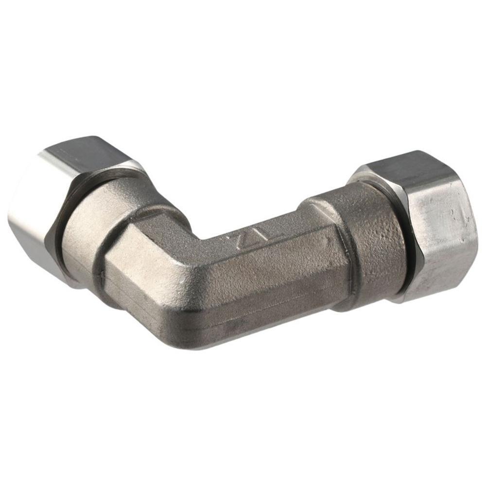 Stainless Steel Movable Connector 90 Degree Elbow Hose Connector Angled ...