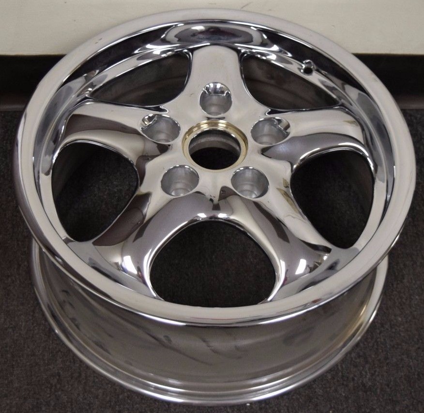 1995-1998 Porsche 911 OEM Wheel Rim Chrome 17x7 ET55 5x130 ...