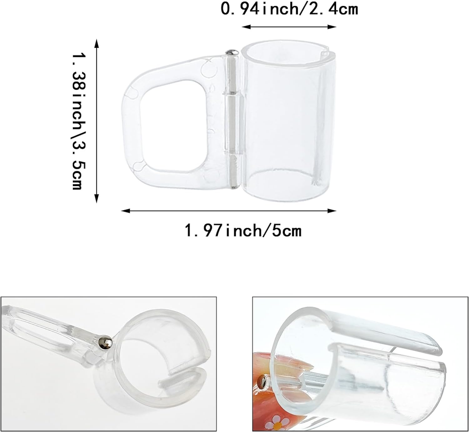 12 Pack Roller Shades Pull down Clips Lifting Clamp Pull Cordless ...