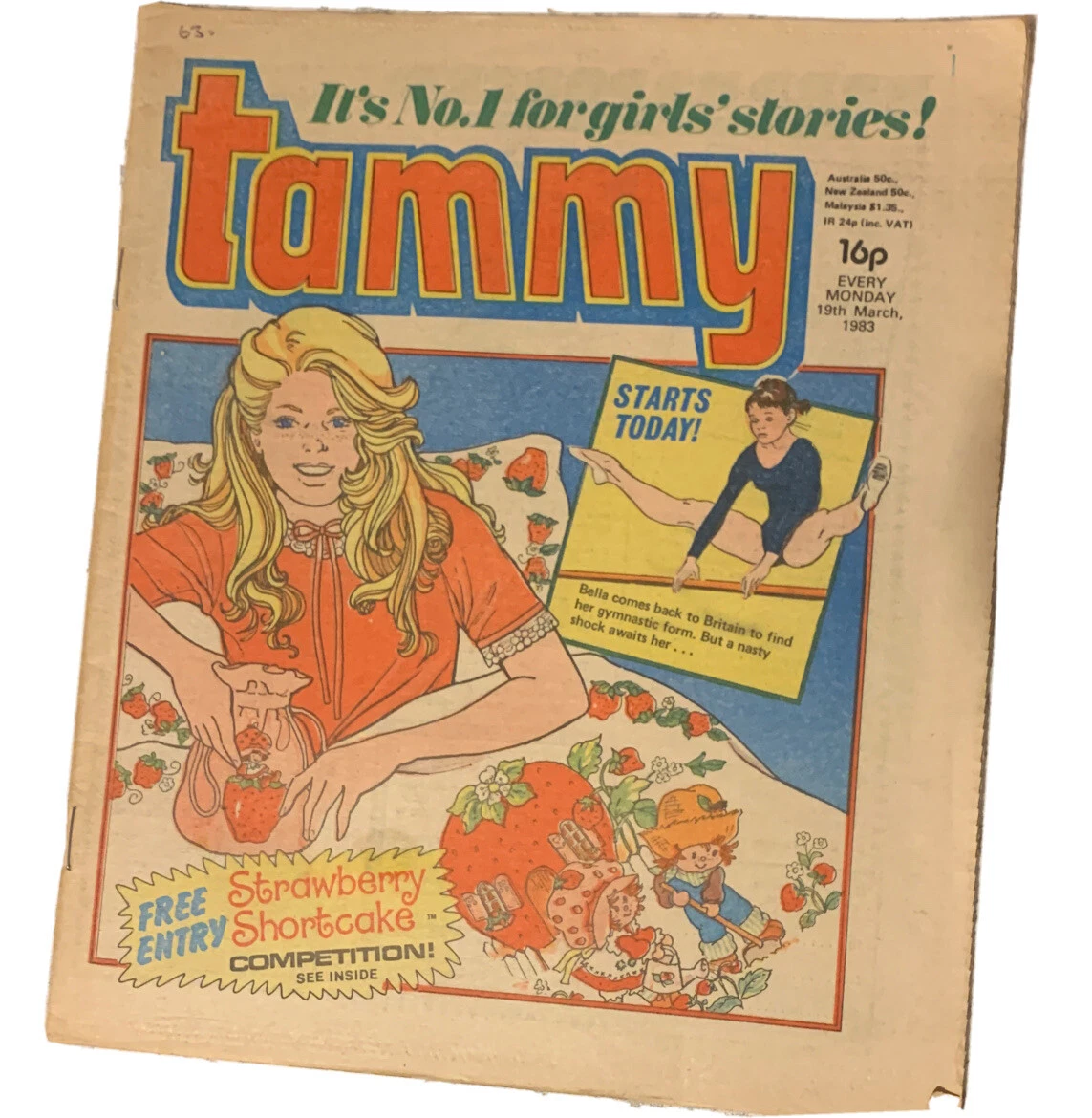 19 November 1983: Tammy — GREAT NEWS FOR ALL READERS!, 48% OFF