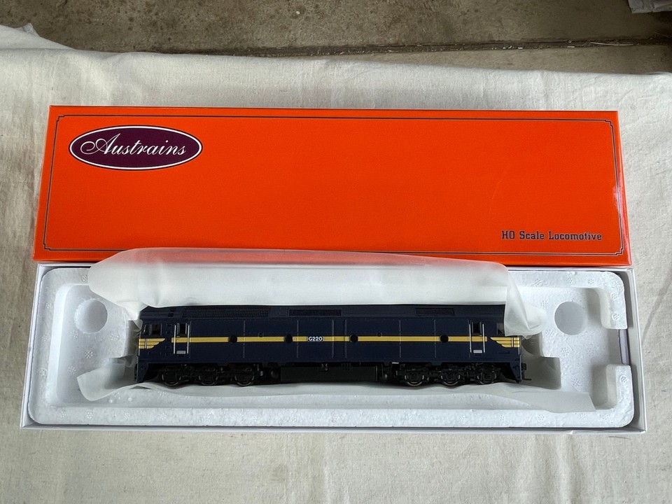 Austrians Blue VR G220 Diesel loco in HO scale. | eBay Australia