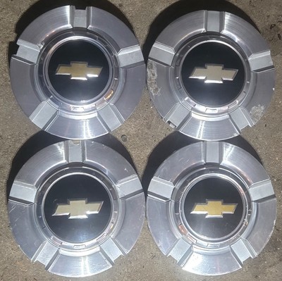 Set of 4 OEM 2007-13 Chevy Silverado Suburban Tahoe Z71 Center Hub Caps ...