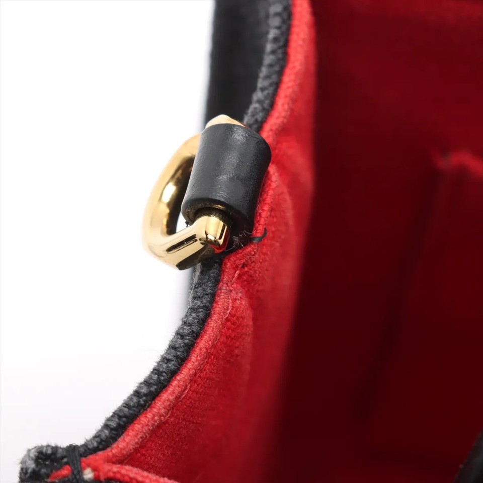 Givenchy G tote mini canvas x leather 2 Way Handbag Black | eBay