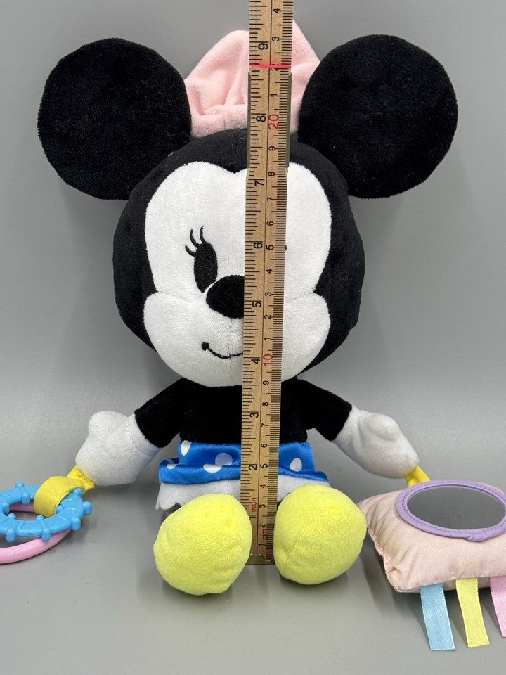 Disney Baby Minnie Mouse On The Go Plush 11” Activity Toy Kids ...