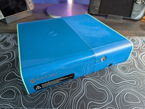 Microsoft Xbox 360 Limited Edition Blue/Teal Console Only - Working ...