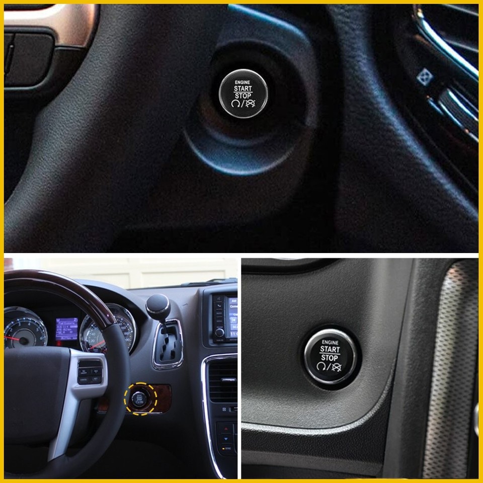 Push to Engine Stop Start Button Switch For 2009-16 Grand Jeep Cherokee ...
