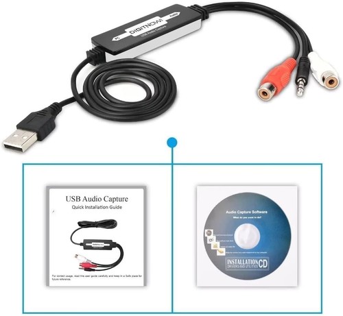 Versatile USB Audio Capture for Vinyl to MP3 Conversion - Mac & Windows ...