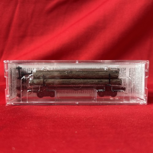 MICRO TRAINS: Log Car Train Set Locomotive ,3 Log Cars & caboose N ...