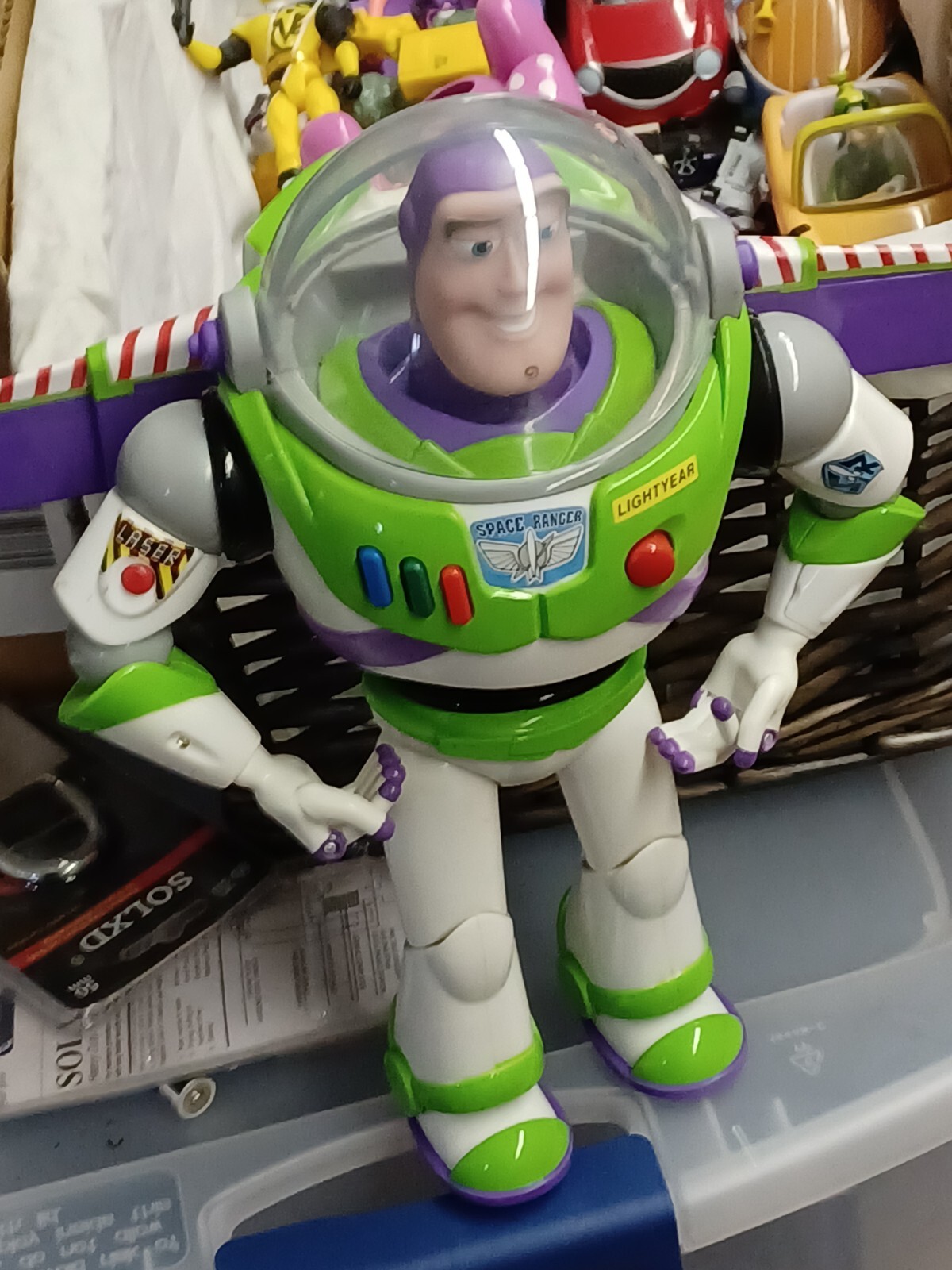 Disney Toy Story Signature Collection Buzz Lightyear 12 inch Action Figure 64442640118 | eBay