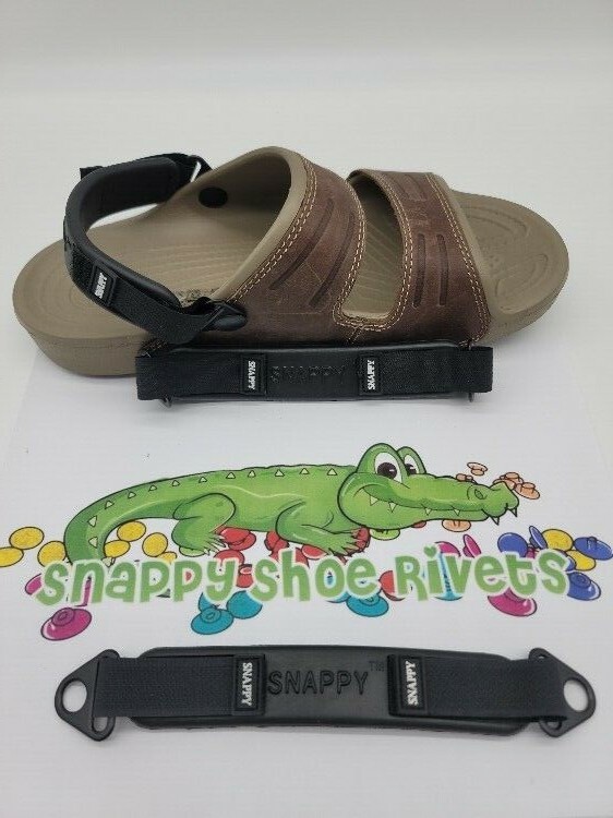 Replacement straps for Croc Snappy Sport Premium Heel Straps with 4 ...