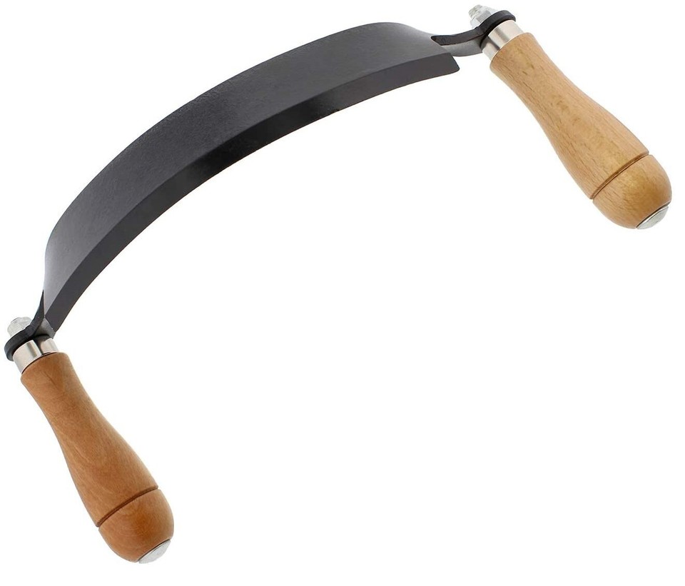 10 inch Draw Shave Knife Curved Draw Knife Woodworking Scraper ...