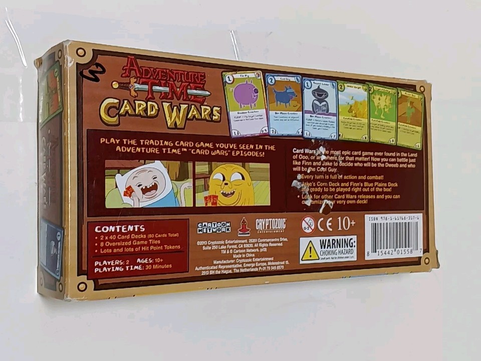 Adventure Time Card Wars Finn vs Jake Collector's Pack 9781617683176 | eBay