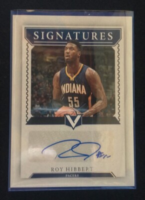 2022-23 Panini Chronicles Vertex Signatures Roy Hibbert Auto Pacers #VS ...