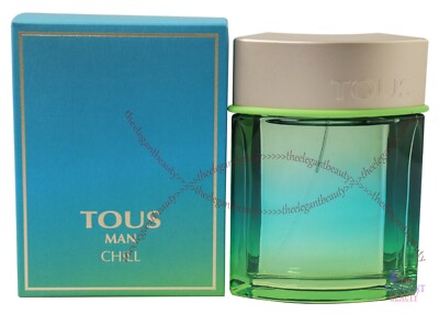 Tous Man Chill By Tous 3.4oz/100ml Edt Spray For Men New In Box | eBay