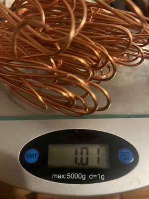 1 Lbs Scrap Copper Wire Bare Bright #1 Stripped Romex Casting Arts ...