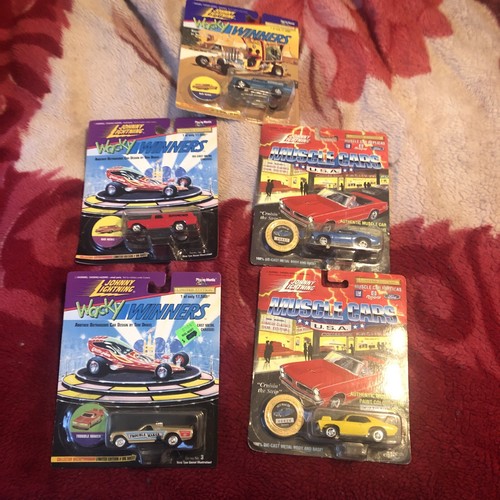 1a Johnny Lighting WACKY WINNERS & Other CAR NICE LOT CARDED & SEALED ...