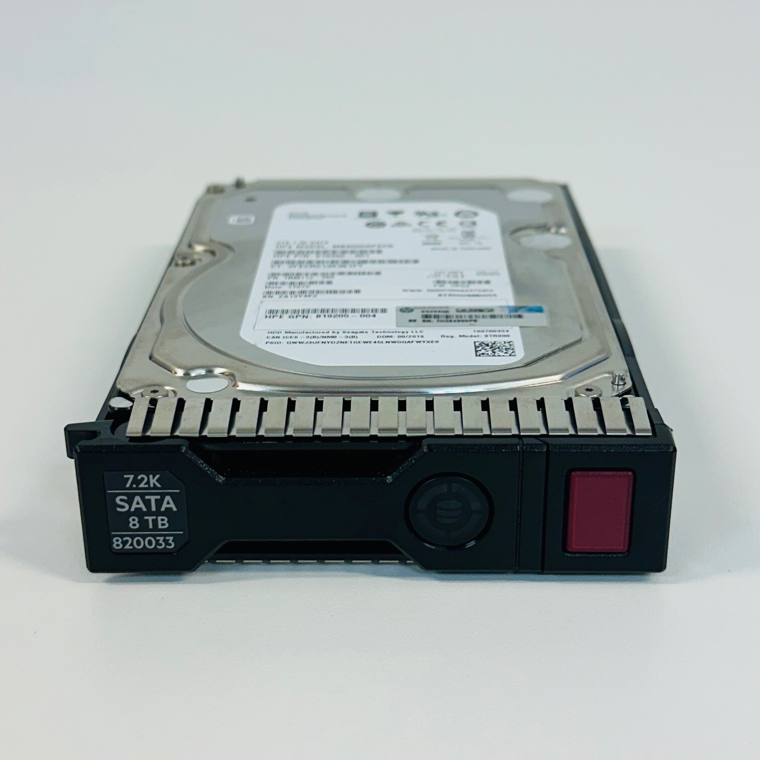 HPE 8TB SATA 6G Midline 7.2K LFF (3.5in) SC 512e 820033-001 - 819203 ...
