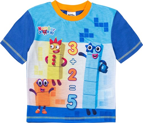 Numberblocks Boys Pyjamas, Short Summer Pyjamas Pjs, Official ...