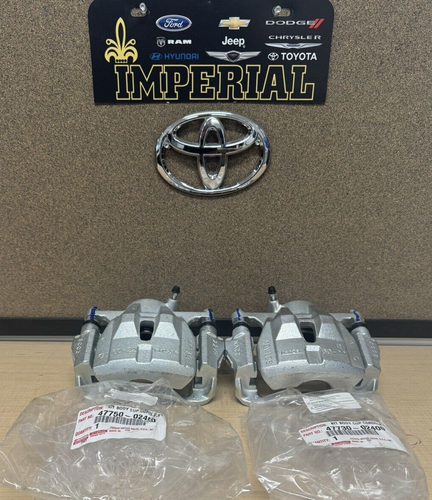 2009-2018 TOYOTA COROLLA GENUINE OEM NEW FRONT BRAKE CALIPERS WITH ...