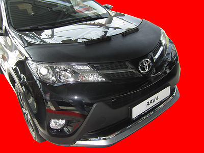 2013-2018 Toyota RAV4 RAV4 NOSE Front End Mask Tuning Hood Bra | Black ...