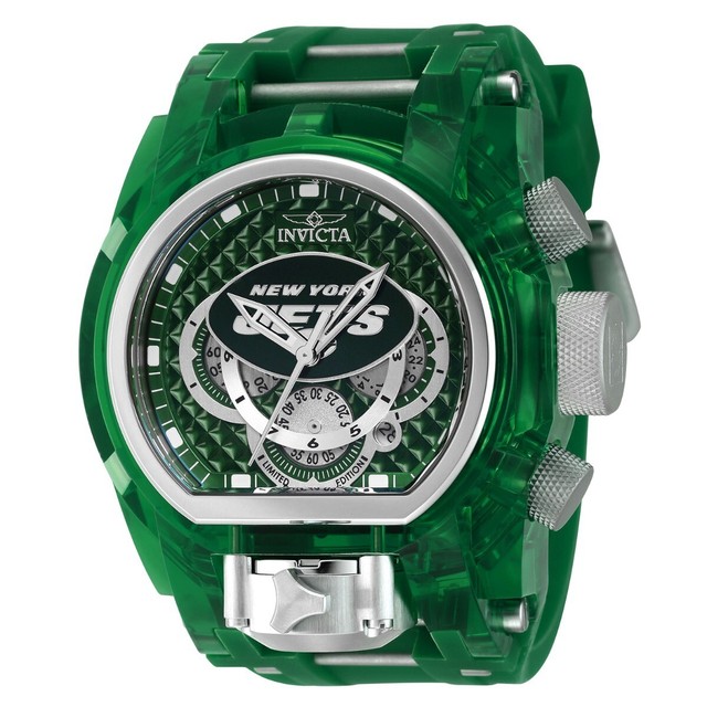 The top New York Jets Invicta NFL 41550 analog watch men for sale ...