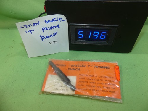 #5196 Lyman Special T priming punch has both size parts | eBay