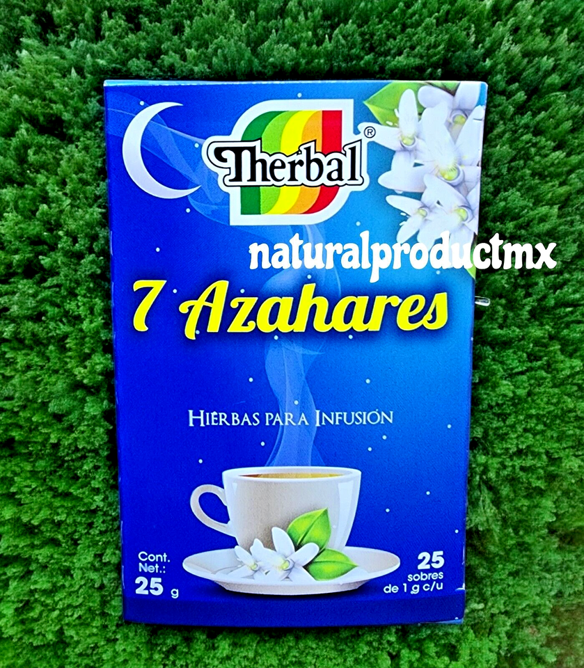 4 Boxes Te 7 Azahares Tea Seven Blossoms Infusion Herbs 100 bags By ...