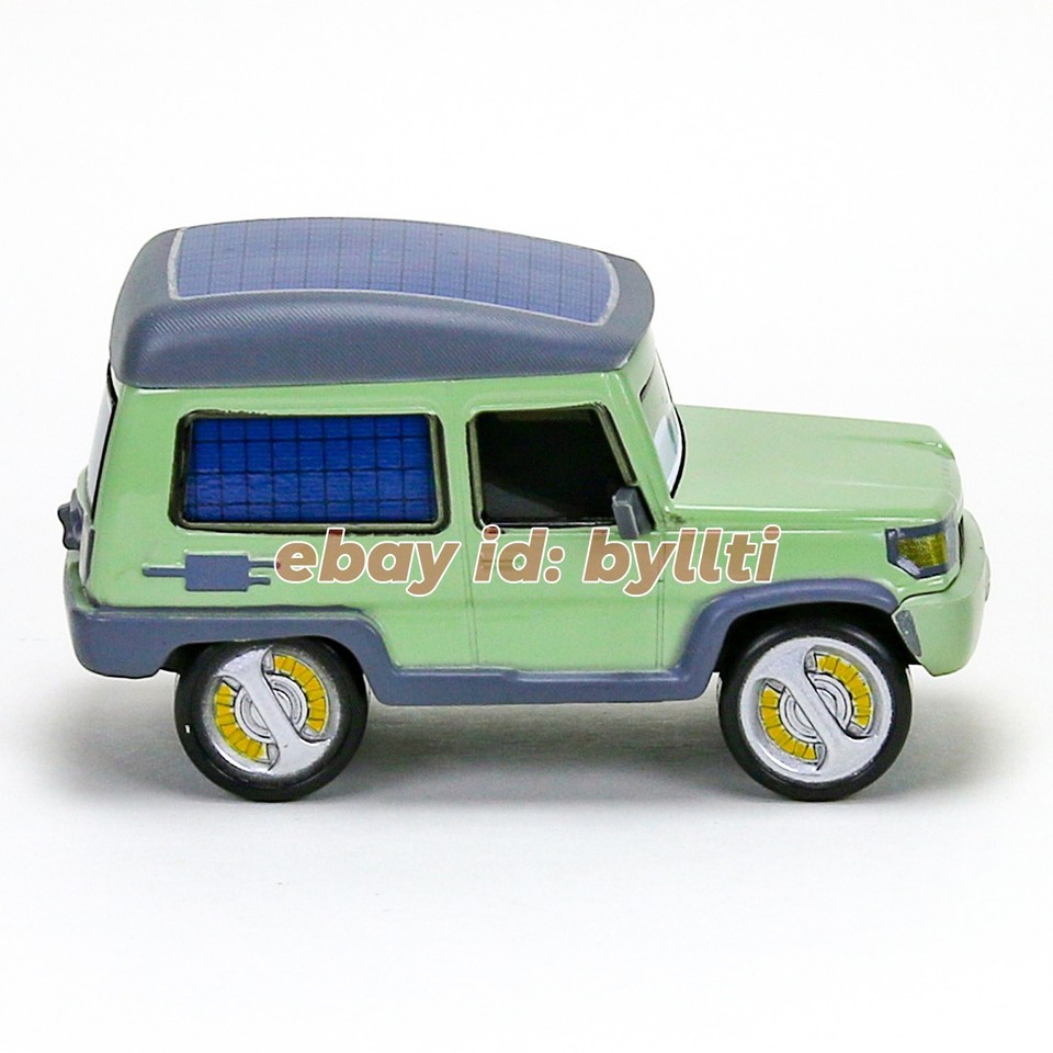 Mattel Disney Pixar Cars 2 Miles Axlerod 1:55 Diecast Car Toy Vehicle ...