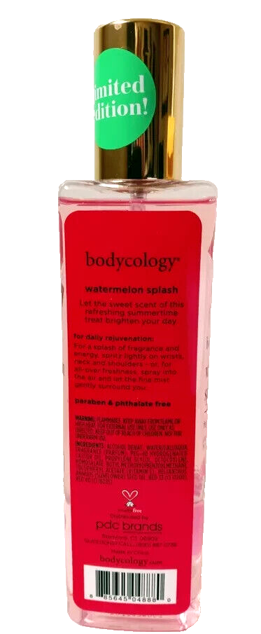 Bodycology Watermelon Splash Fragrance Mist Body Spray 8 oz | eBay