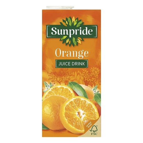 Sunpride Orange Juice 12 x 1 ltr Perfect Juice for Summer | eBay UK