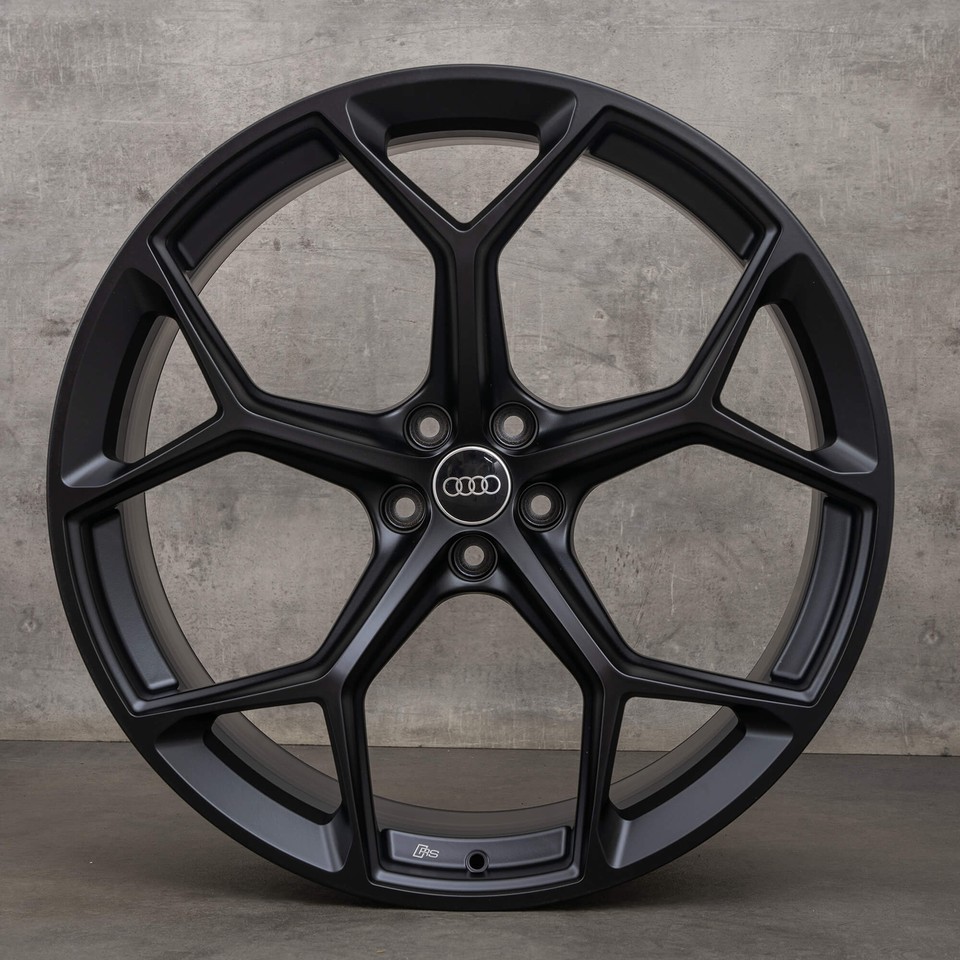 Audi RS Q8 rims 23 inch 4M8 4M8601025CM black matt NEW | eBay