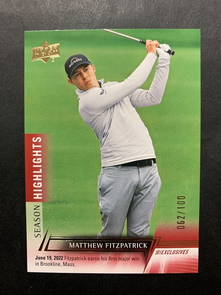 2024 Upper Deck - Season Highlights UD Exclusives #77 Matthew ...