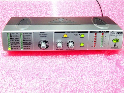 Behringer modeling compressor mini COM800 compresseur stéréo (sans ...