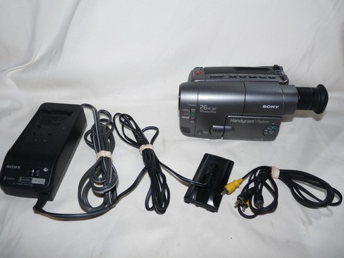 READ DESCRIPTION Sony CCD-TRV22 8mm Video8 Camcorder Camera VCR Player | eBay