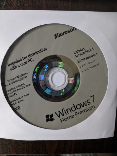 Microsoft Windows 7 Home Premium Professional 32 64 Bit Full Repair ...