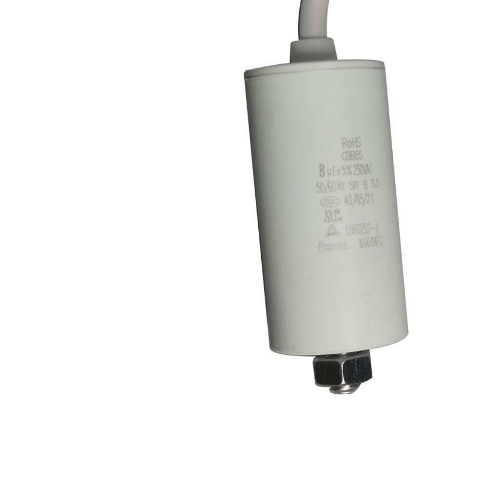 CBB65 Run Capacitor 250VAC 250V AC 8uF 8 uF 8MFD SH S3 B 50/60Hz RoHS ...
