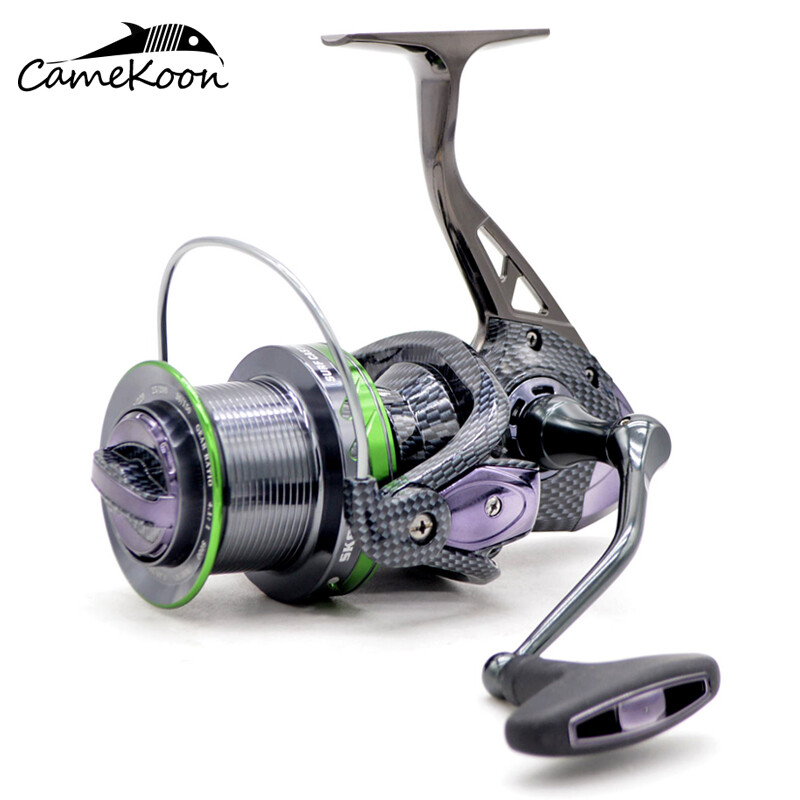 CAMEKOON Surf Spinning Reels Metal Frame Long Distance Casting ...