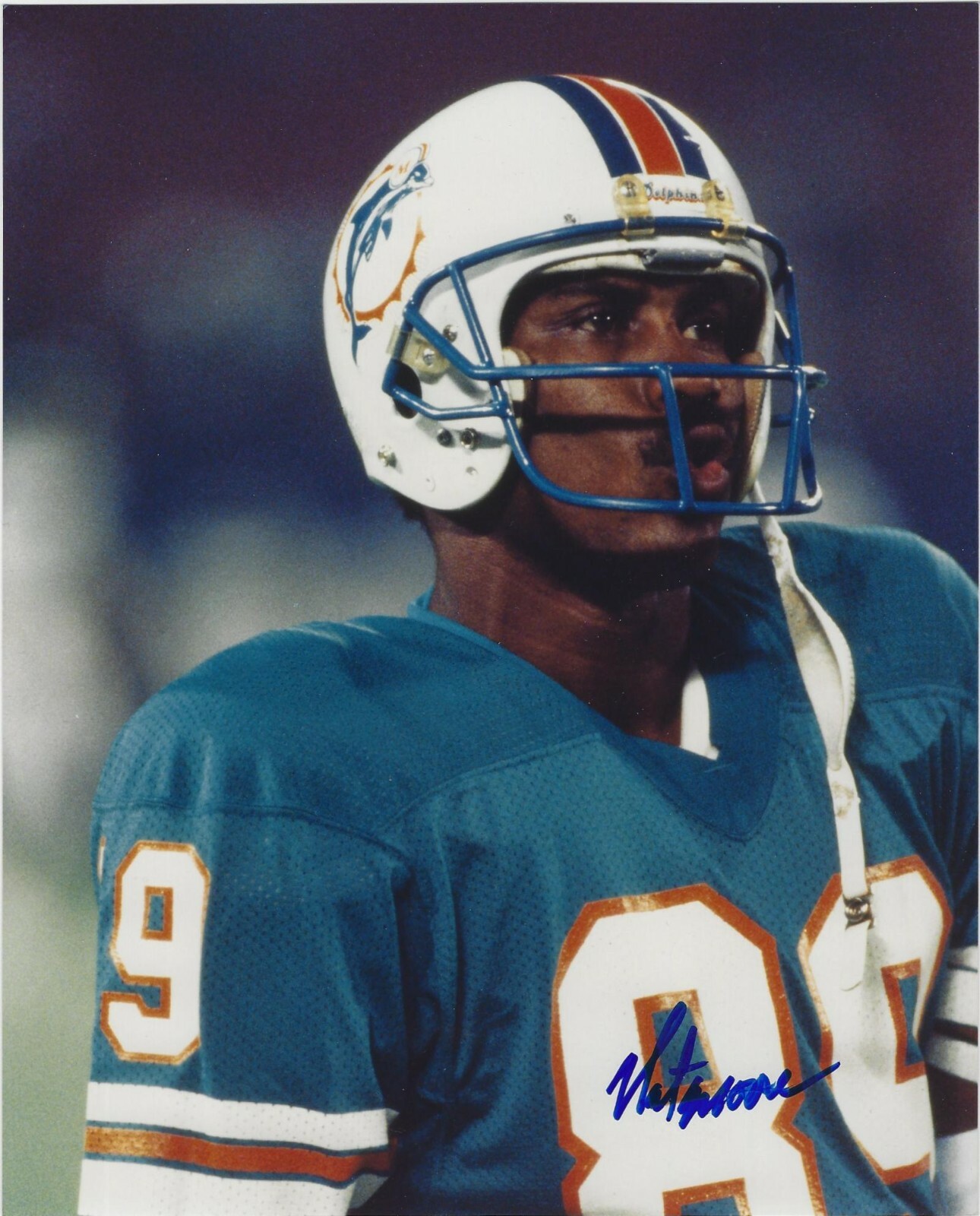 Nat Moore Miami Dolphins Signed Auto 8x10 Football Photo Autograph | eBay