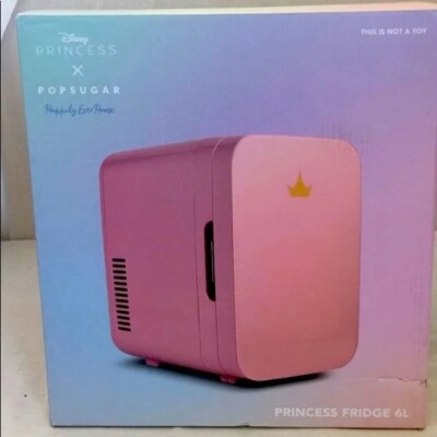New in Box Disney Princess X PopSugar Happily Ever After Pink 6L Fridge ...