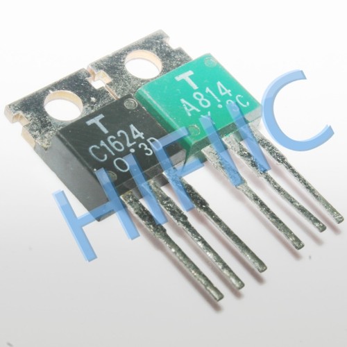 1Pairs 2SA814Y 2SC1624Y (A814 C1624) Transistors TO220 | eBay
