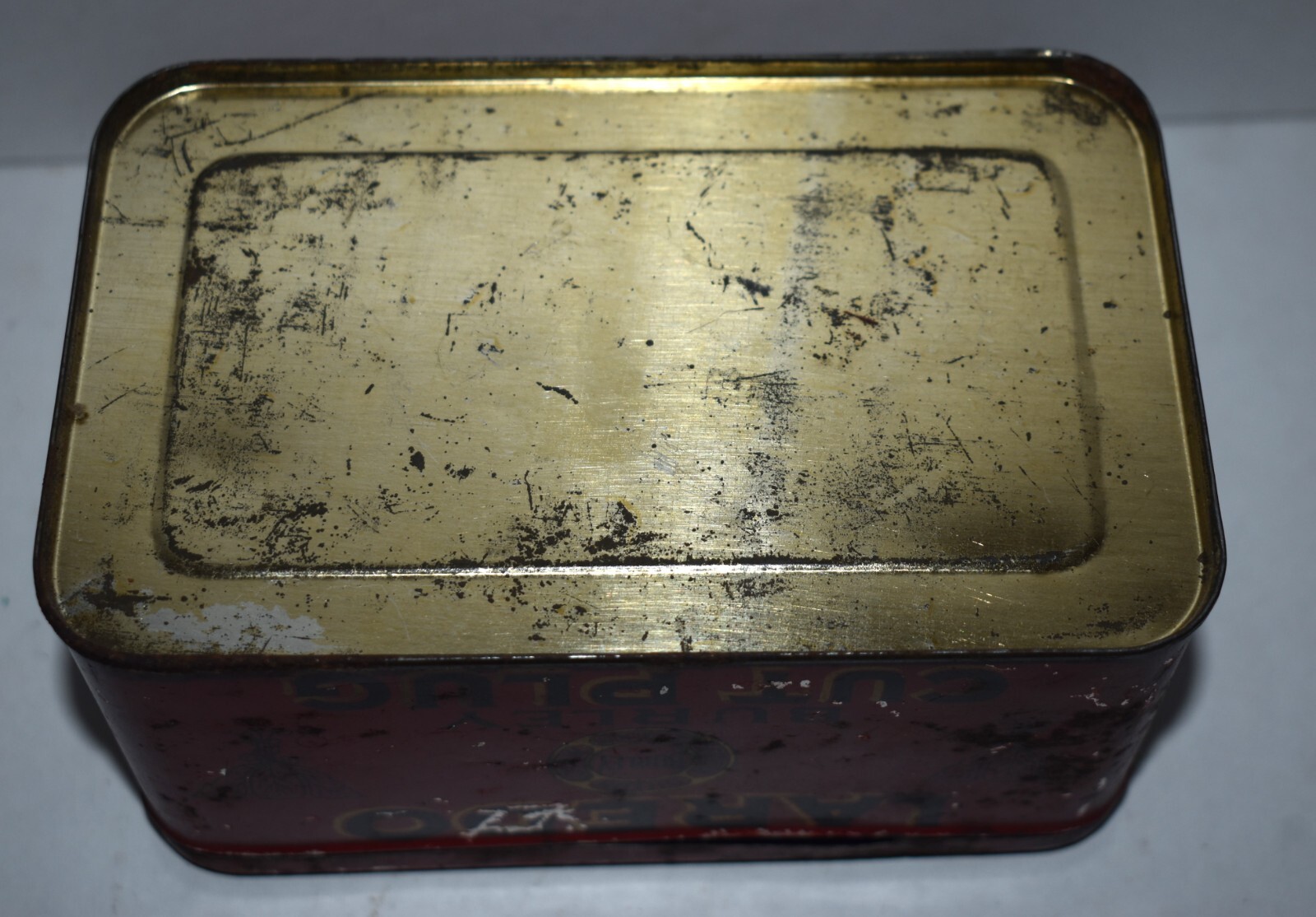 Vintage Laredo Burley Cut Plug Tobacco Advertising Tin Container | eBay
