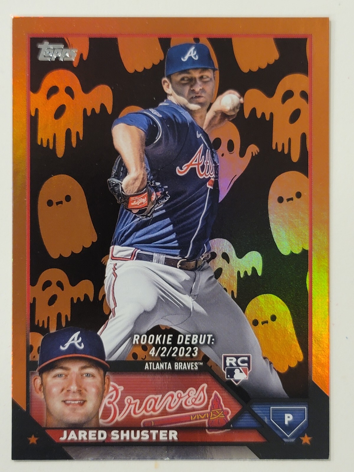 2023 Topps Update Series Ultra Rare Ghost Foil Jared Shuster RD US309 ...