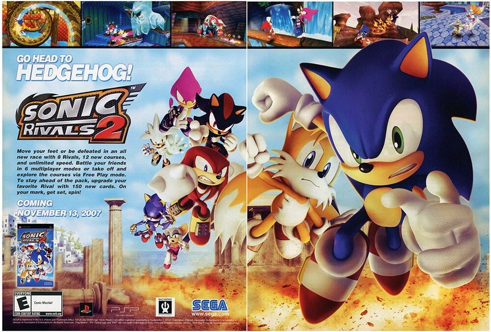 Sonic Games For Psp