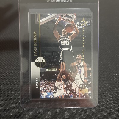 David Robinson Autographed card (JSA Authenticated) | eBay