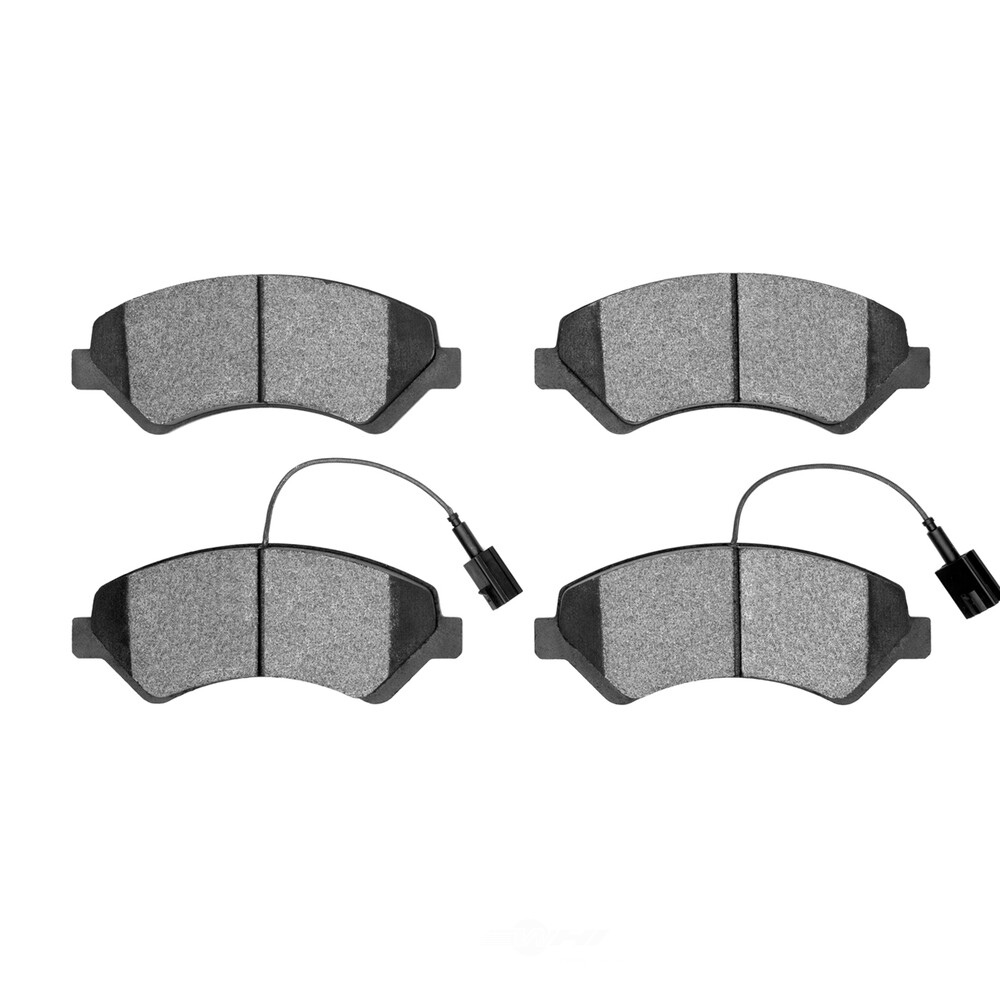 Disc Brake Pad Set-DFC Heavy Duty Pads - Semi Metallic R1 Concepts 2214 ...